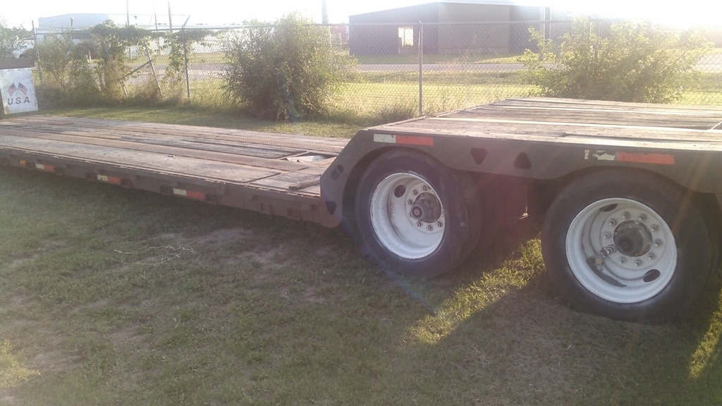 1998 Trail King RGN Extendable Double Drop Trailer - Vehicle Selling ...