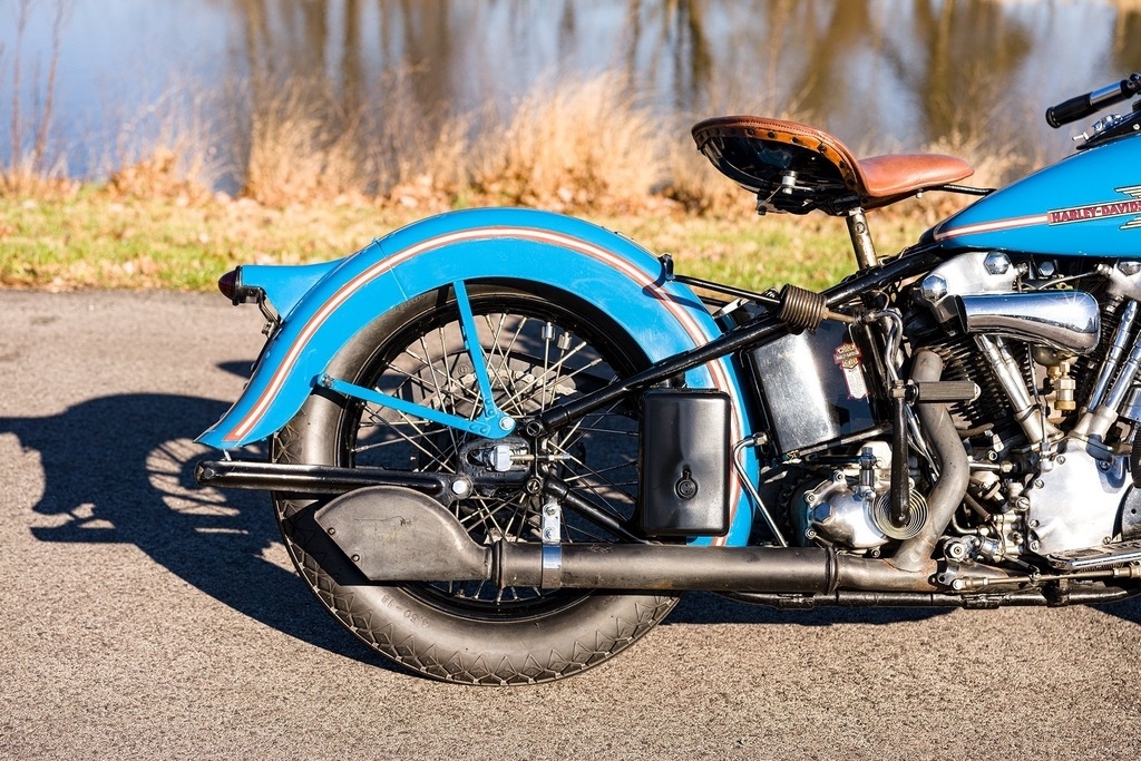 1938 Harley-Davidson® Knucklehead® EL Vintage Antique Restored Museum ...