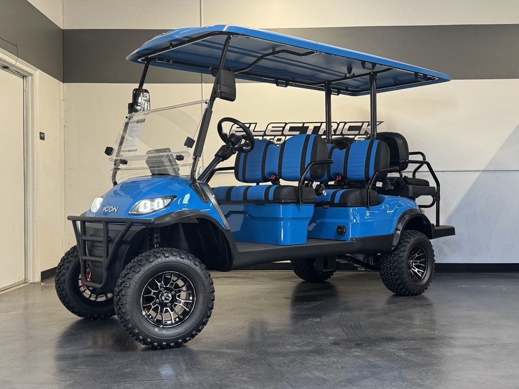 2025 ICON Electric Vehicles i60L Indigo Blue LSV | CartFinder